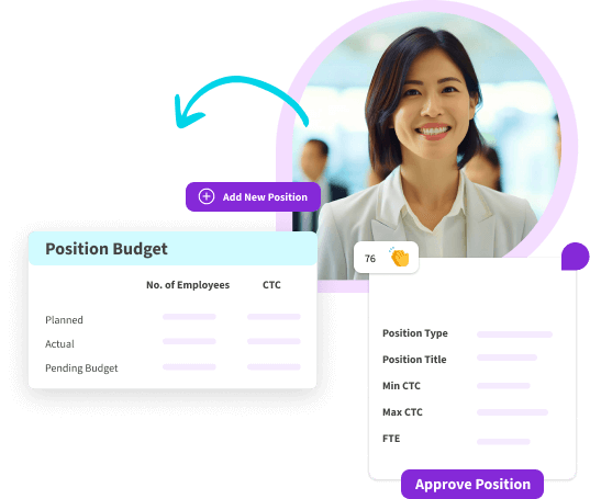 Best workforce planning software in HR, Position Management | HONO